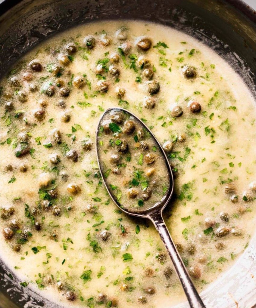 Lemon Capers Beurre Blanc Recipe – Sauces and Dips