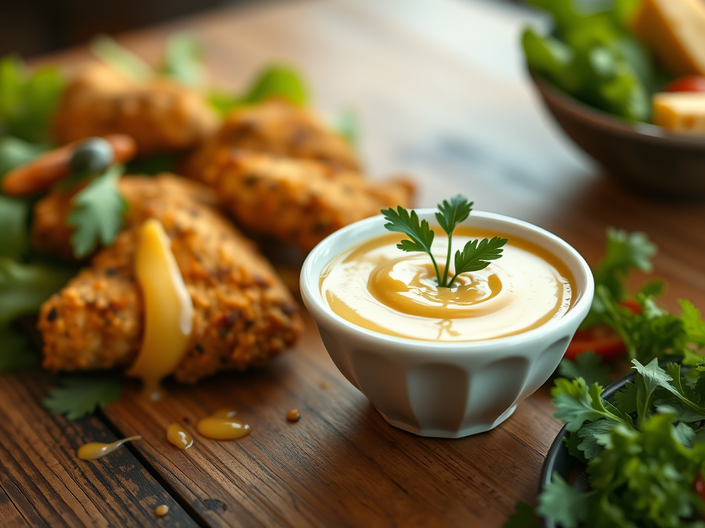 Honey Mustard Dip – Sauces and Dips